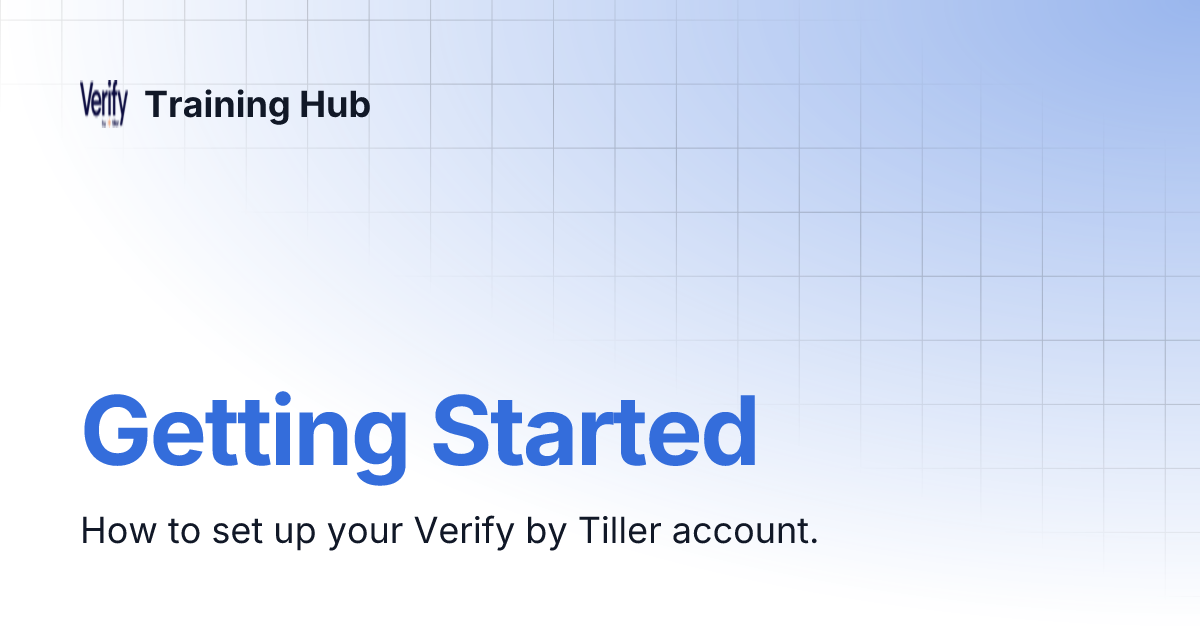 Getting Started | Training Hub